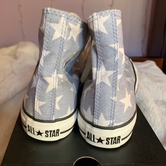Converse | Shoes | Rare Star Pattern High Top Converse | Poshmark